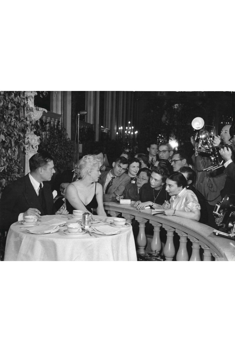 Marilyn Monroe et Laurence Olivier - La Galerie de l'Instant